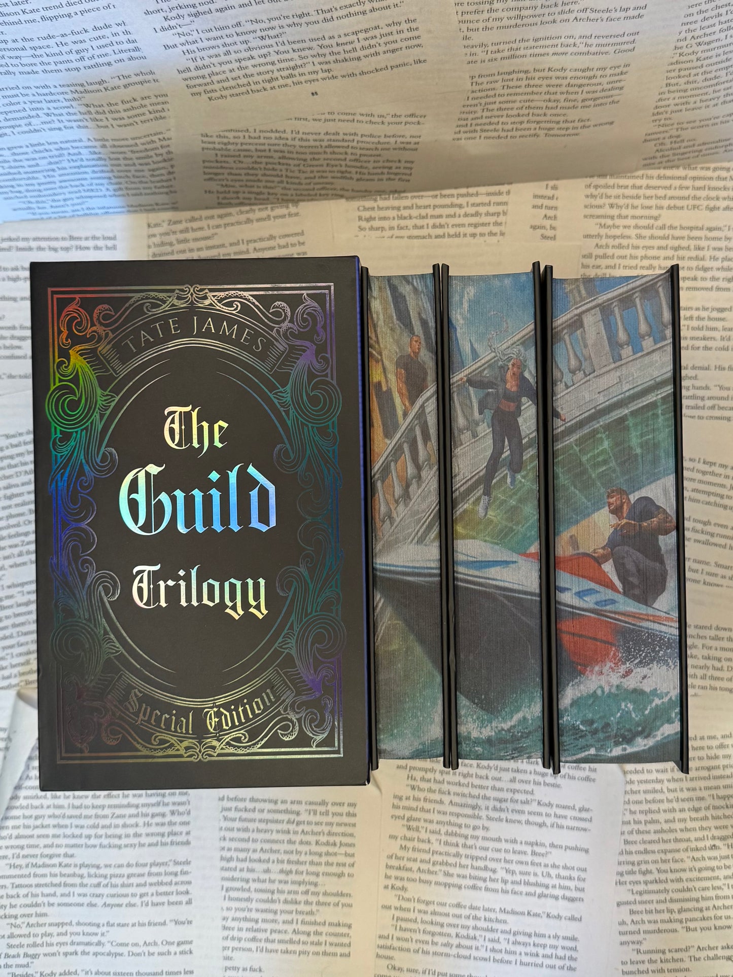 The Guild Trilogy - Black out edition – Tate James Store